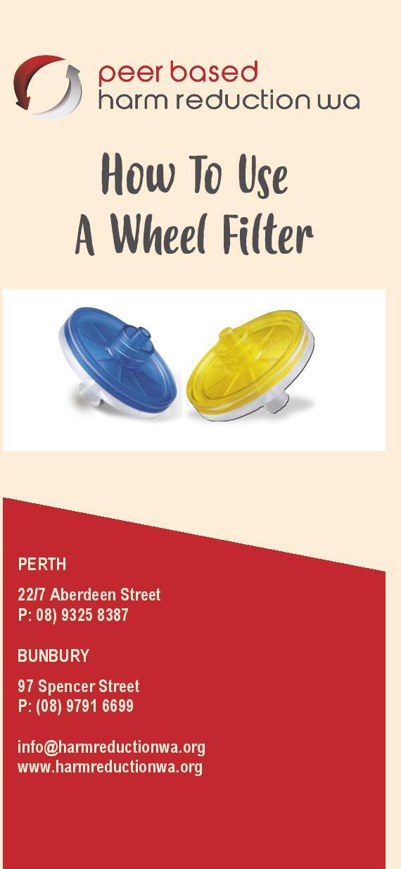 Printed Resources - Peer Based Harm Reduction WA